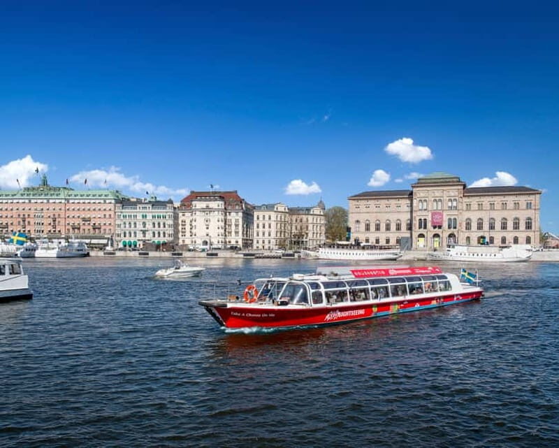 Stockholm: Royal Bridges & Canal Boat Tour with Audio Guide - The Value of the Tour