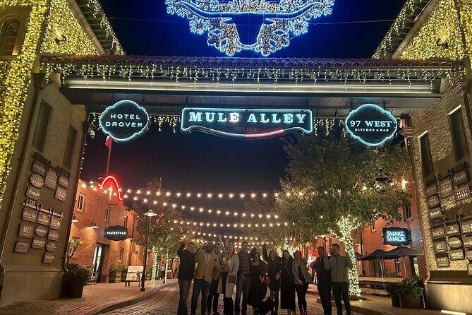 Stockyards Jingle & Mingle Holiday Saloon Crawl in Fort Worth - Key Points