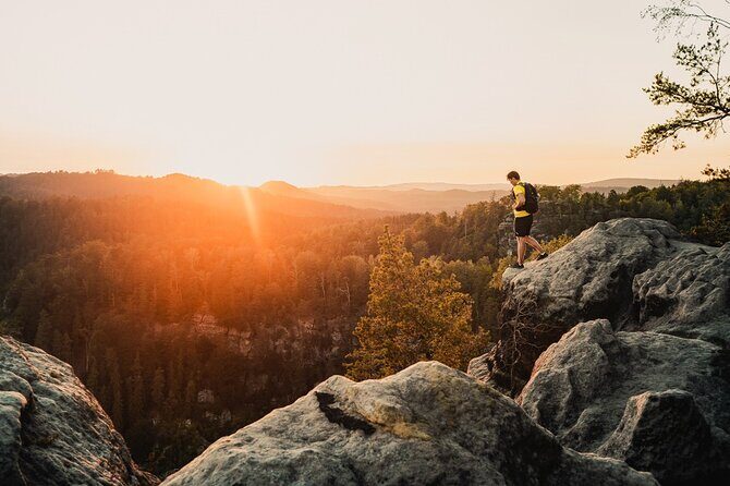 Stunning Views of Bohemian Switzerland: Gate, Tisa Rocks, Bastei - Crossing Borders: Bastei Bridge and the Elbe Canyon