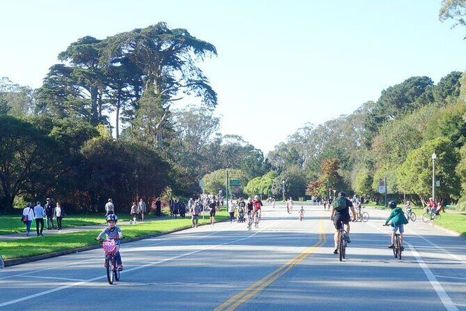 Summer of Love San Francisco Guided eBike Tour Golden Gate Park - Key Points