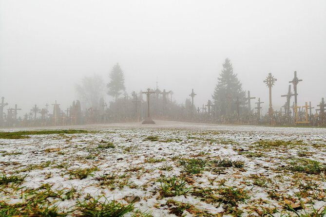 Sunrise at the Hill of Crosses - 2 countries in 1 day - Transportation, Timing, and Logistics