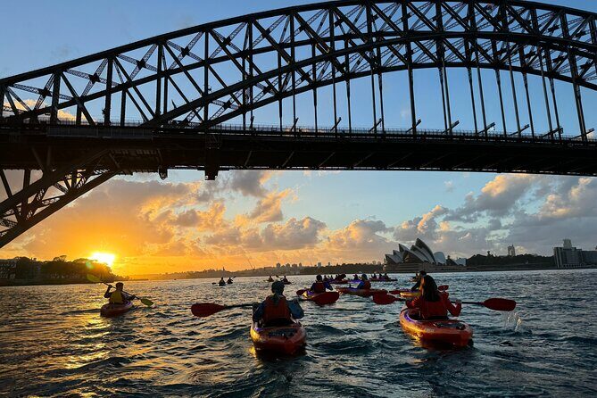 Sunrise Double Kayak Paddle Session on Syndey Harbour - Key Points