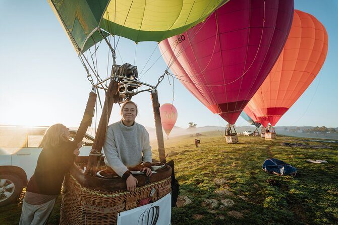 Sunrise Mansfield Hot Air Balloon Flight with GoPro Photo - What You Can Expect During the Flight