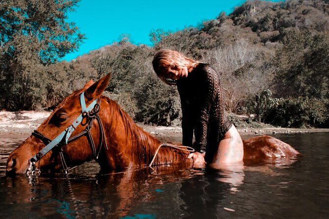 Sunset by horse (river and beach) - The Bottom Line