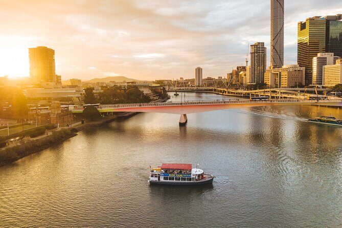 Sunset City Lights Cruise: 5.30pm or 6pm *seasonal (90min) - What to Expect from the Brisbane Sunset River Cruise