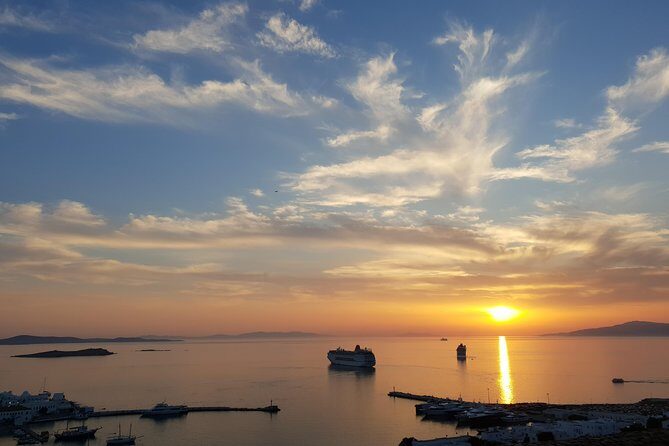 Sunset cruise to Rhenia& Little Venice with transfer - Practical Tips for Booking