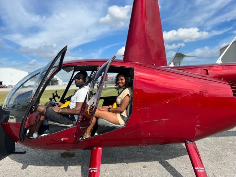 Sunset Helicopter: Lauderdale-Hard Rock Guitar-Miami - Key Points