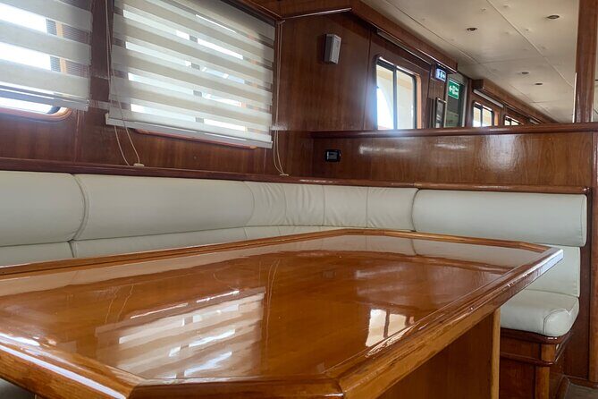 SUNSET LUXURY YACHT Protaras - HUGE slide - BBQ - 1 free drink - The Sum Up