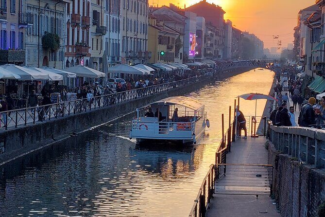Sunset Navigli Boat Tour in Milan with Optional Aperitivo - Introduction