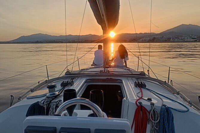 Sunset on Private Sailing boat Puerto Banus Marbella (10 pax) - Discover the Magic of Sunset Sailing in Puerto Banús, Marbella