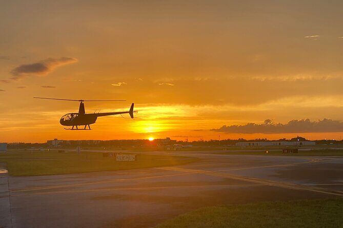 Sunset or Night time helicopter tour in Miami - The Sum Up