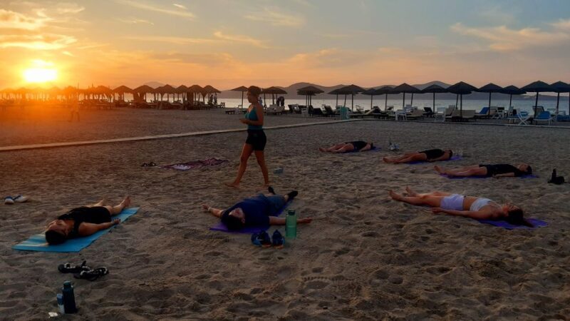 Sunset Pilates on Tigaki Beach - A Closer Look at Sunset Pilates on Tigaki Beach