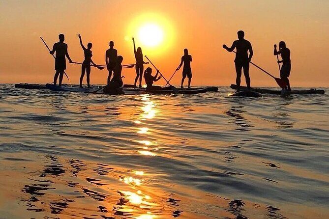 Sunset Sunrise or Full Moon Paddle Surf Experience - Key Points: