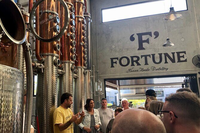 Sunshine Coast and Noosa Gin Distillery Private Tour Inc. Lunch - Optional Small-Group Visit to Steampunk or Diablo Co