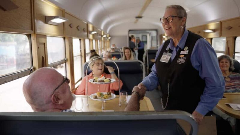 Sunshine Coast:Silver Bullet High Tea at Mary Valley Rattler - The Stop at Dagun Station: A Brief Interlude