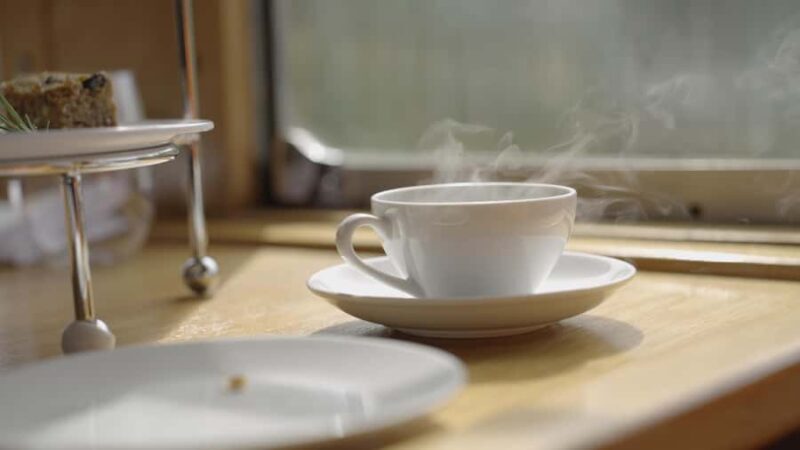 Sunshine Coast:Silver Bullet High Tea at Mary Valley Rattler - Beverages and Extras