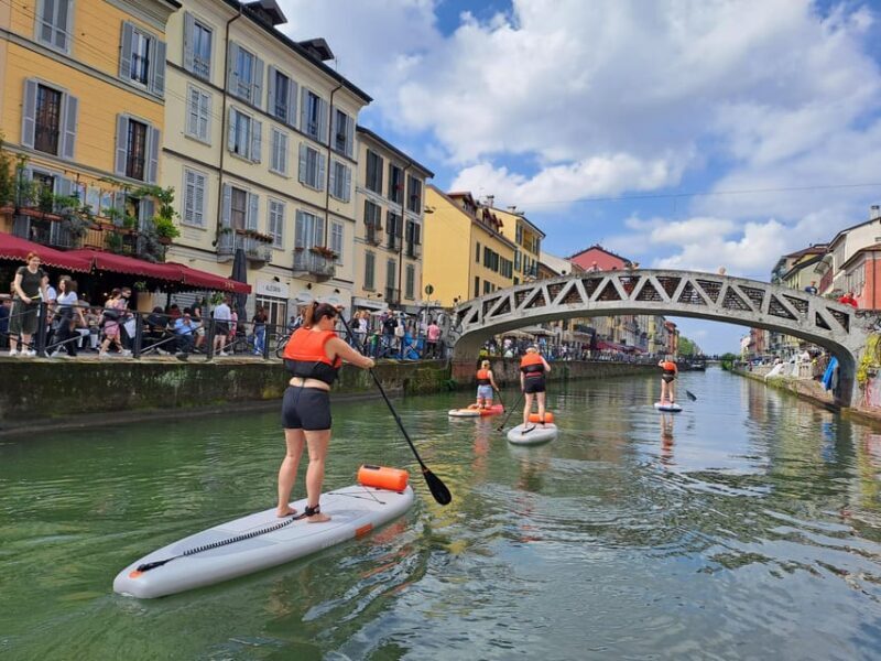 SUPMindfulness on Navigli: wellness experience in Milan - Exploring Milan from the Water: SUPMindfulness on Navigli