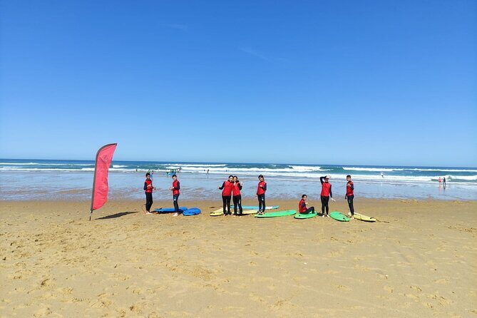 Surf lesson 1h30 South of Messanges - The Value of the Experience
