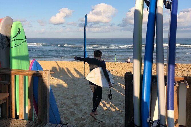Surf lesson 1h30 South of Messanges - The Sum Up