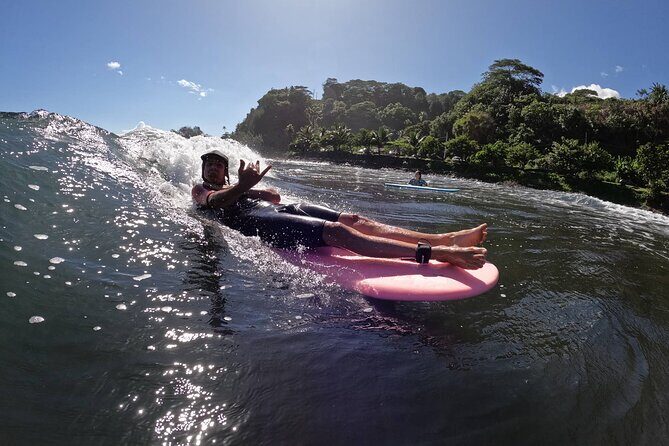 SURF TAHITI Bites & Waves Surf experience with every bite - Timing and Accessibility