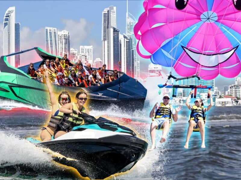 Surfers Paradise: Jet Ski + Parasailing + Jetboat Package - Key Points