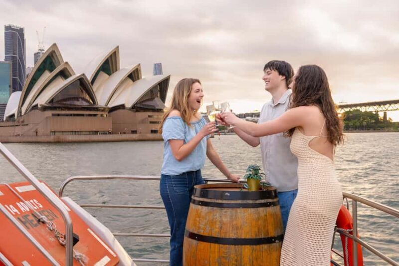 Sydney: Golden Glow Sunset Harbour Cruise with 1 Drink - What Reviewers Say