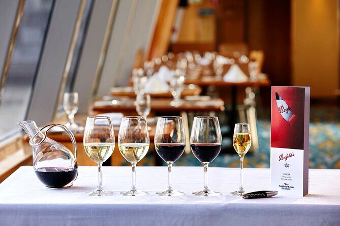 Sydney Gourmet Gold Penfolds Dinner Cruise from Darling Harbour - Frequently Asked Questions
