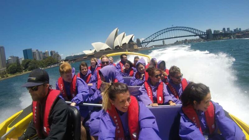 Sydney Harbour: 45-Minute Extreme Adrenaline Rush Ride - An Exciting Water Adventure with a View