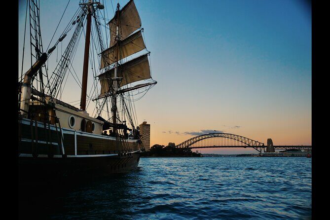 Sydney Harbour Tall Ship Twilight Dinner Cruise - The Sum Up