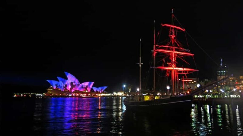 Sydney Harbour: Tall Ship Vivid Dinner Cruise - Authentic Insights from Reviewers