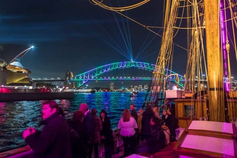 Sydney Harbour: Tall Ship Vivid Dinner Cruise - Analyzing the Value