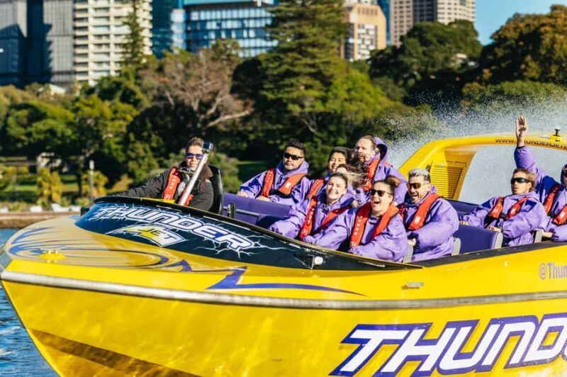 Sydney Harbour: Thunder Thrill Jet Boat Ride - Key Points
