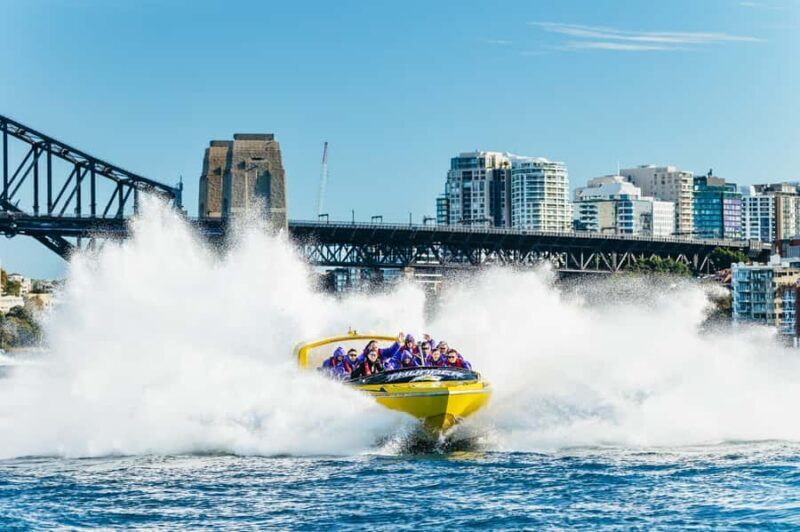 Sydney Harbour: Thunder Thrill Jet Boat Ride - The Practical Details