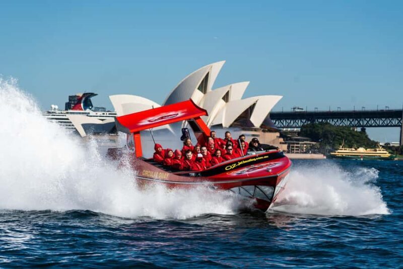 Sydney: Jet Boat Adventure Ride from Circular Quay - An Immersive Look at the Sydney Jet Boat Experience