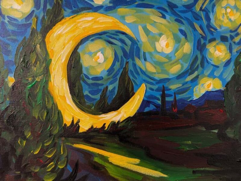 Sydney: Paint and Sip Classes - Acrylic, Canvas & Wine - Key Points