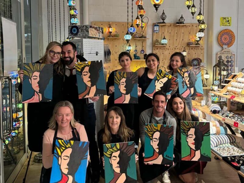 Sydney: Paint and Sip Classes - Acrylic, Canvas & Wine - The Location and Accessibility