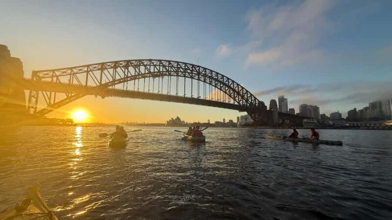 Sydney Sunrise Private Kayak Opera House & Harbour Bridge - The Itinerary Breakdown