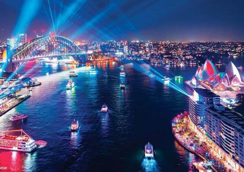 Sydney: "Vivid Sydney" Festival of Light Sightseeing Cruise - Key Points