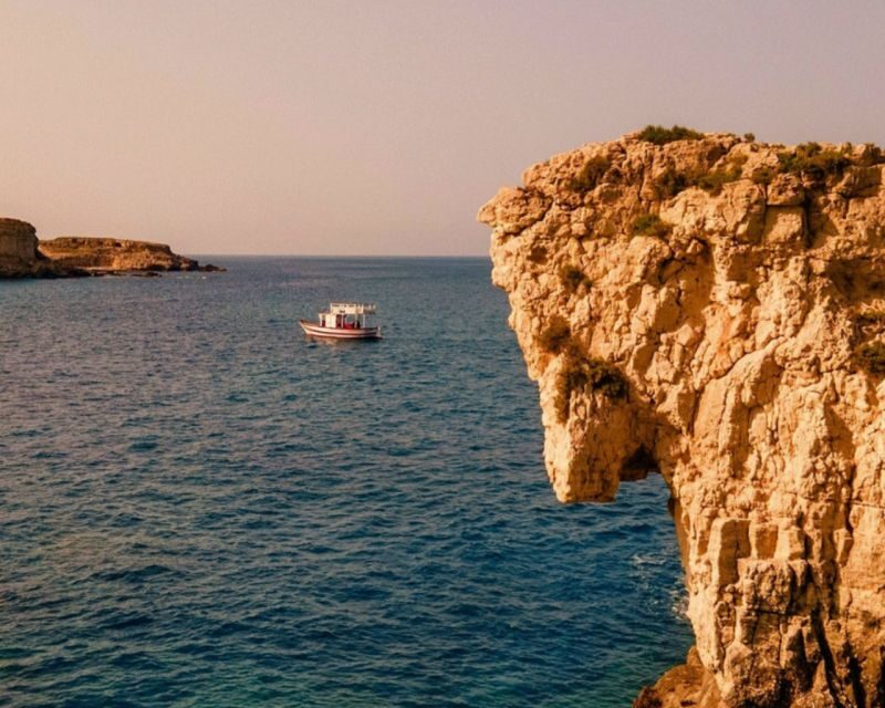 Syracuse: Boat Trip with Lunch, Wine, and Swimming Stops - The Swimming & Scenic Stops