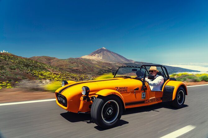 T EN erife at the wheel of a Caterham Lotus 7 - Key Points