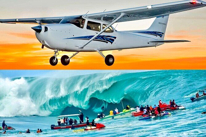 Tahiti: Tour of the island with Taxi Boat and flyover by private plane - Key Points