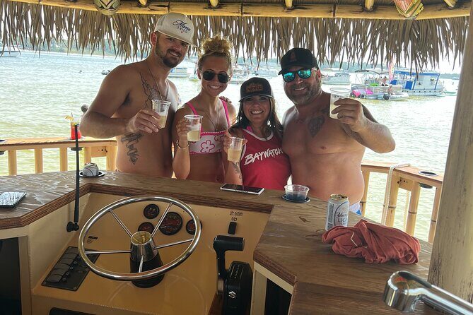 TAILFINS Tiki Boat Destin/Crab Island (6HRS/PRIVATE) - The Sum Up