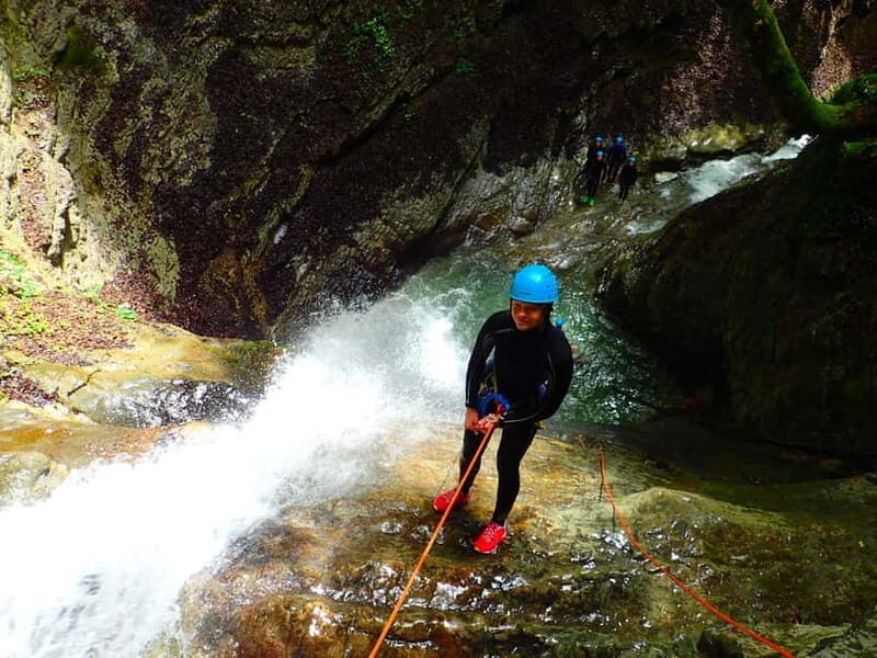 Talloires: Guided Canyoning Experience in Angon Canyon - Key Points