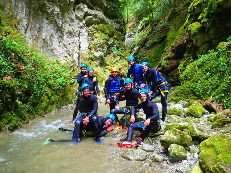 Talloires: Guided Canyoning Experience in Angon Canyon - An In-Depth Look at the Canyoning in Angon Canyon