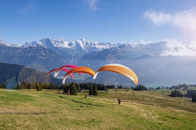 Tandem Paragliding Experience with Transport from Interlaken - FAQ
