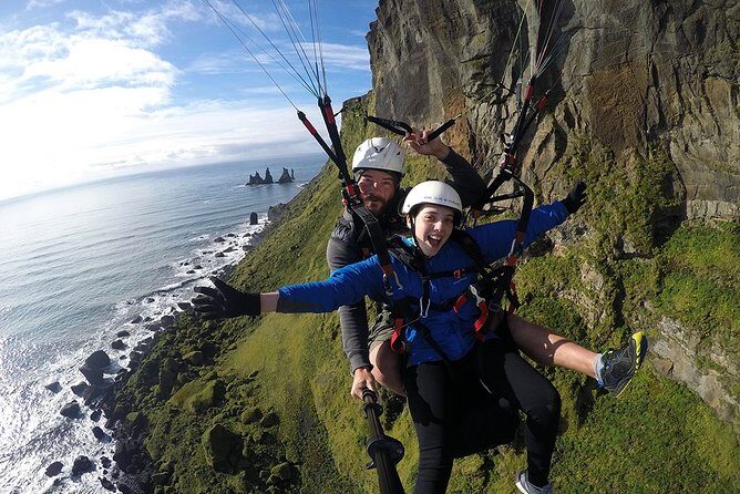 Tandem Paragliding Flights from Vik - Value for Money