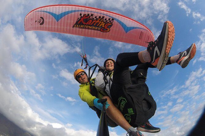 Tandem paragliding in Tenerife - The Value