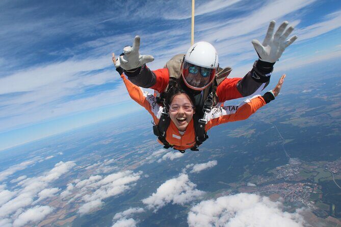 Tandem Skydiving in Prague - Tandem Jump with transfers! - The Jump: Thrills and the Scenic Views