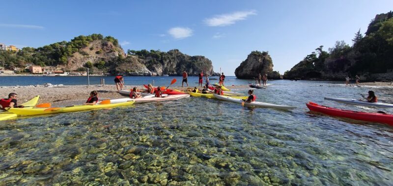 Taormina: Kayak Coastal Tour to Isola Bella and Blue Grotto - Exploring the Tour Itinerary in Detail