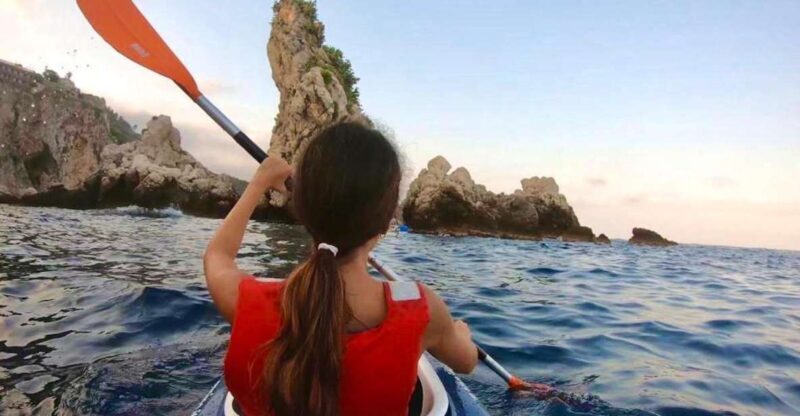 Taormina: Kayak Coastal Tour to Isola Bella and Blue Grotto - The Experience and the Guides